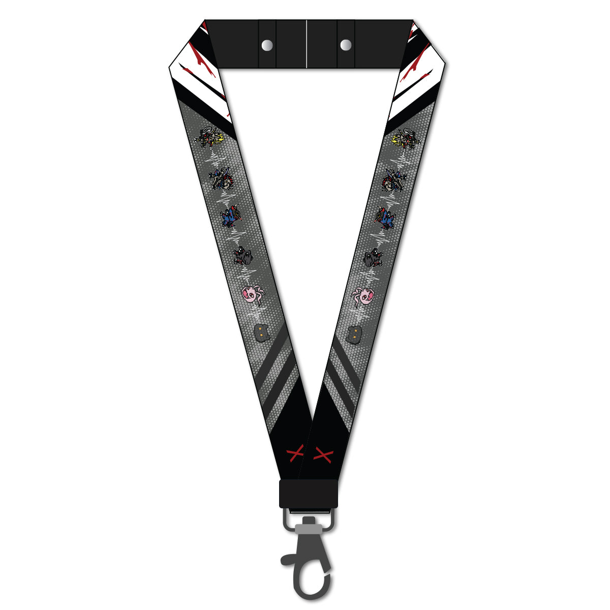 BlackWarGreymon X Lanyard 2x47cm – Usagi Draws