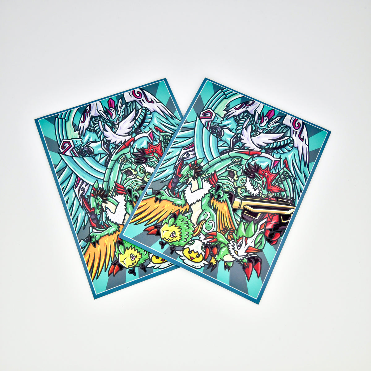 Zephagamon Evolution Standard Size Card Sleeves – Usagi Draws