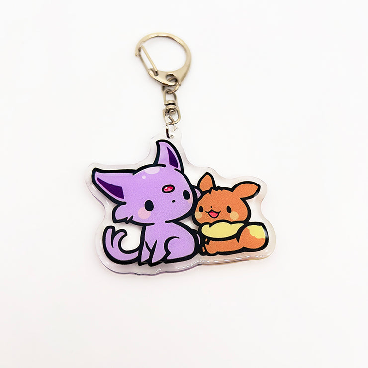 Eevee's Eeveelution Acrylic Charms Series 2 – Usagi Draws