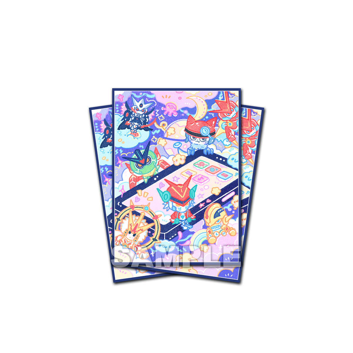 Appmon - App Monsters Standard Size Card Sleeves – Usagi Draws