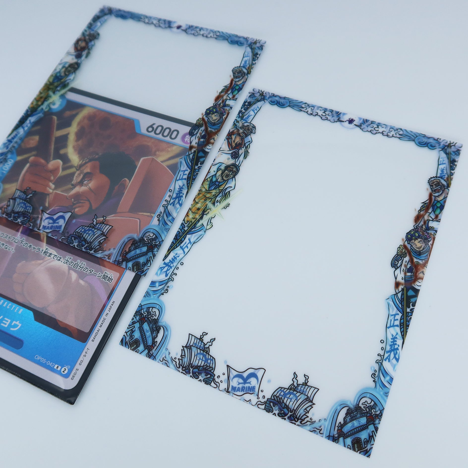 The Marines Printed Border Oversleeves – Usagi Draws