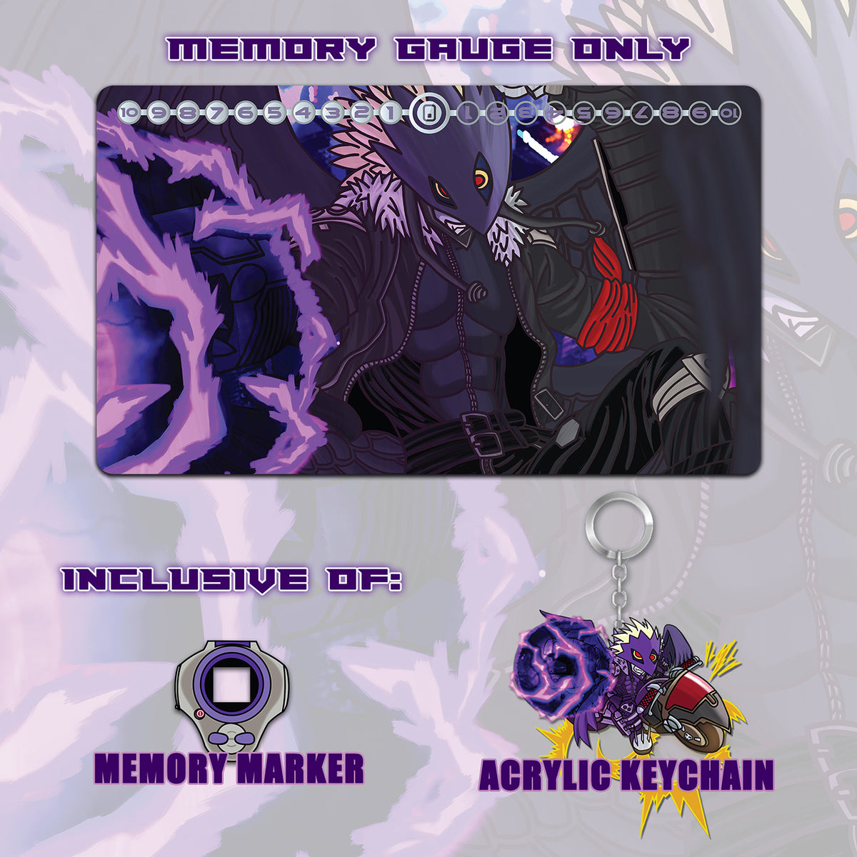 Beelzemon Playmat Bundle – Usagi Draws