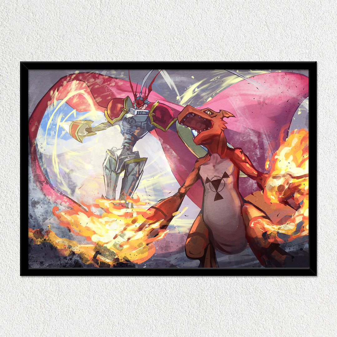 Gallant & Guil Mounted Art Print – Usagi Draws