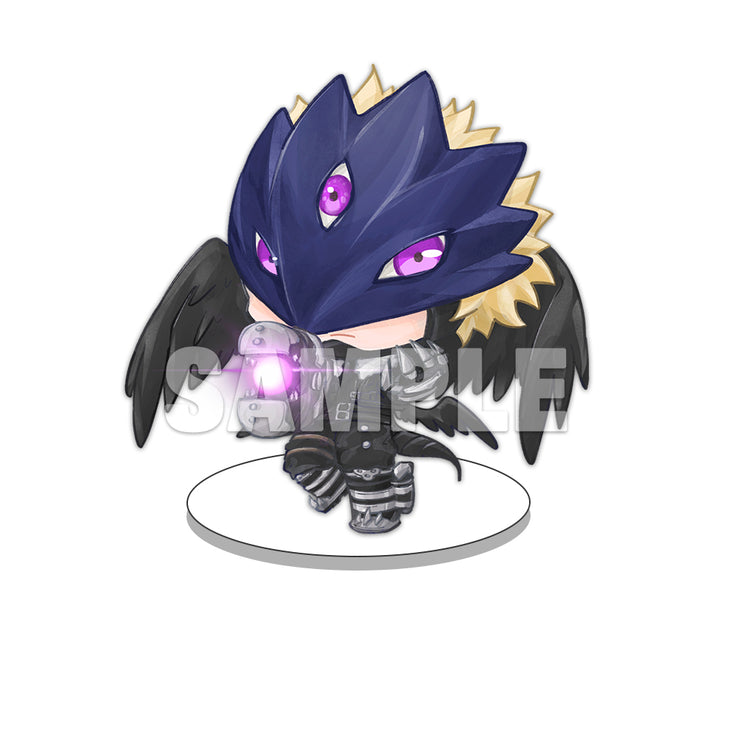 Beelzemon Burst Mode Acrylic Memory Marker – Usagi Draws