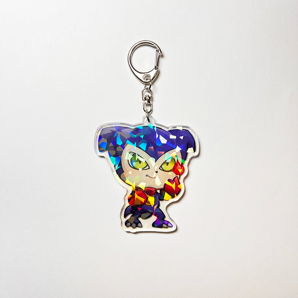 Impmon Chibi Acrylic Keychain – Usagi Draws