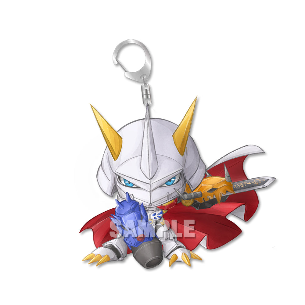 Omnimon Chibi Acrylic Keychain – Usagi Draws